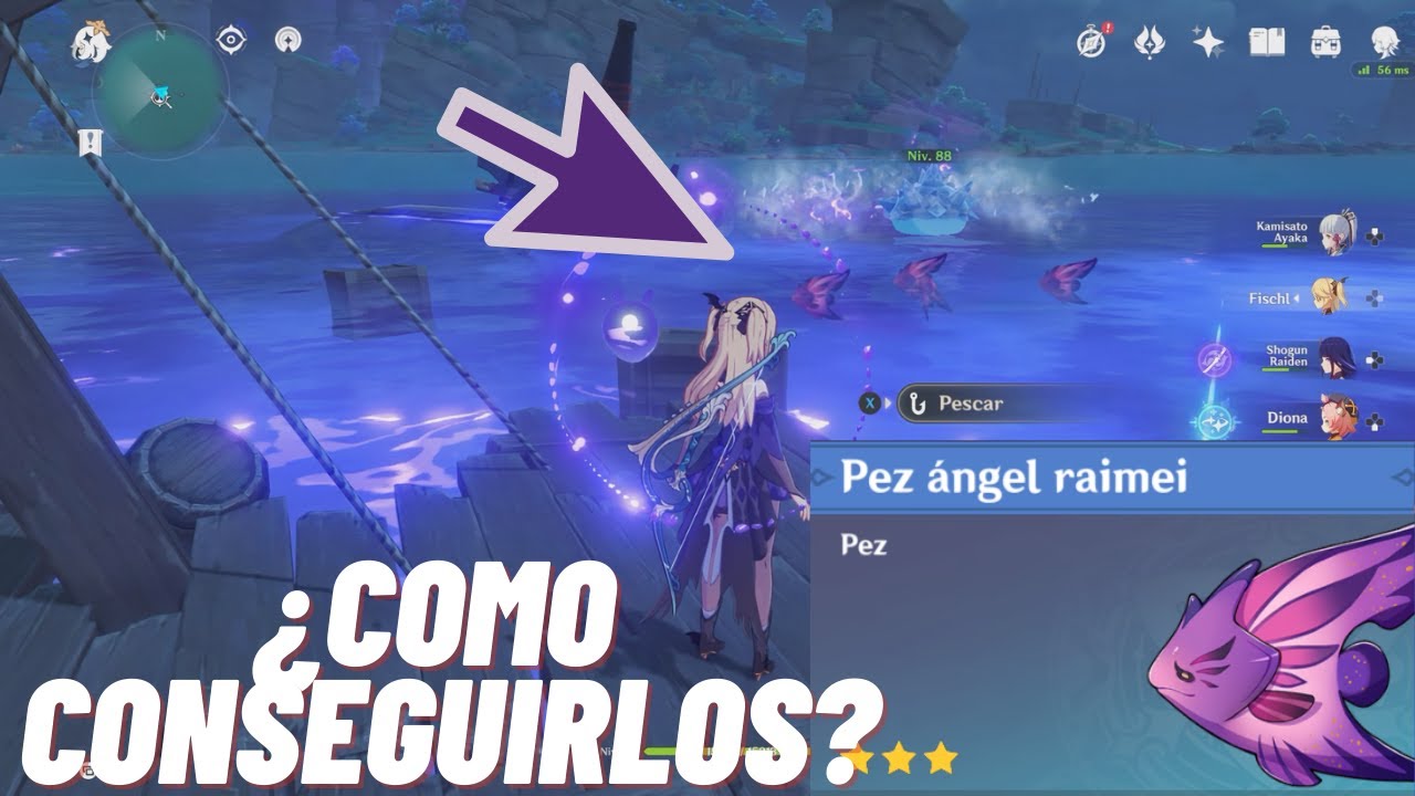 Genshin Impact: Cómo conseguir el pez ángel Raimei fácilmente ...